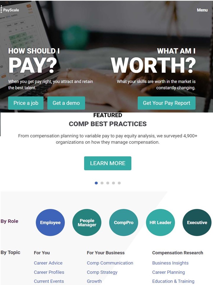 Great Salary Tools from PayScale -- Know What's Fair for YOU